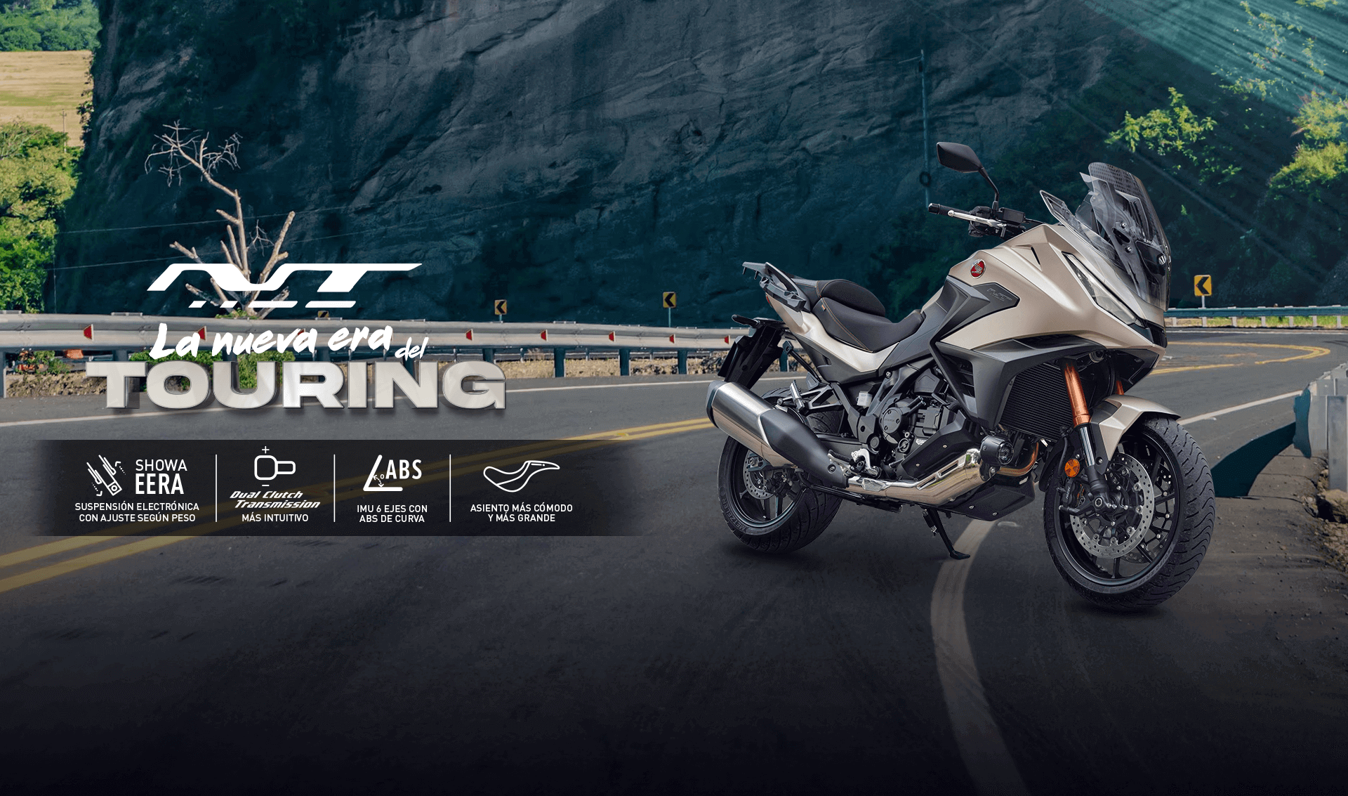 Honda NT 1100 | Diseño innovador y tecnología avanzada | Honda Motos