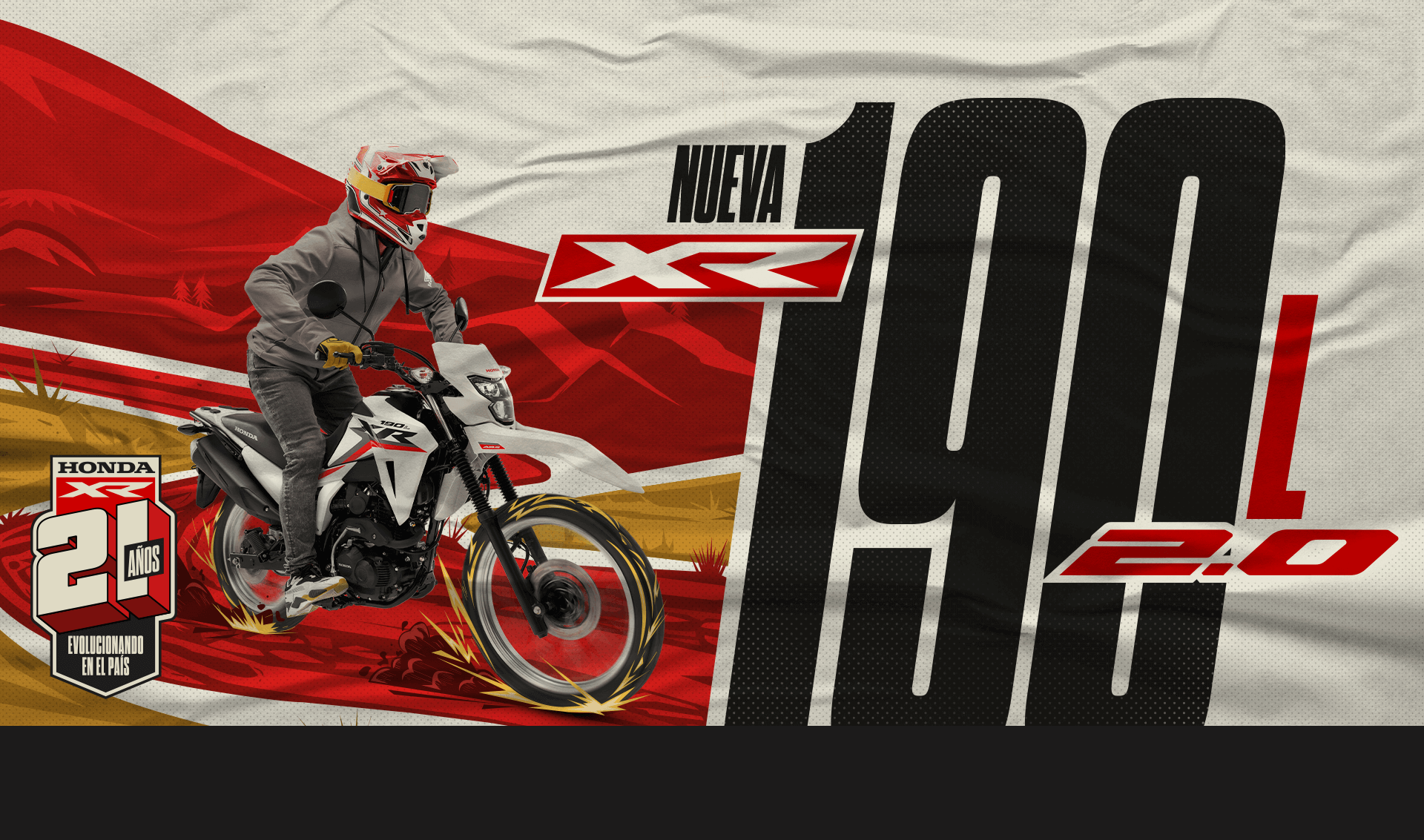 XR190L 2.0 2025 | Honda Motos | Honda Motos